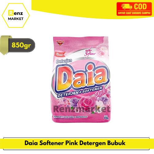 Daia Softener Pink 850 gr detergen bubuk | Lazada Indonesia