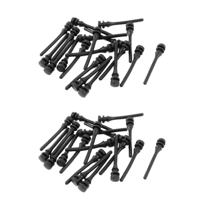 PC Case Fan Mouting Pin Anti Noise Vibration Rubber Screws 40 Pcs ...