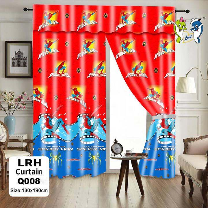 SMAN CARTOON CHARACTER curtain! (120x200cm) | Lazada PH