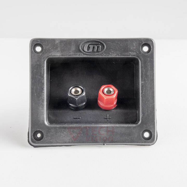 Terminal Speaker Segi 2 Pin Merah Putar Hitam Box Kotak | Lazada Indonesia