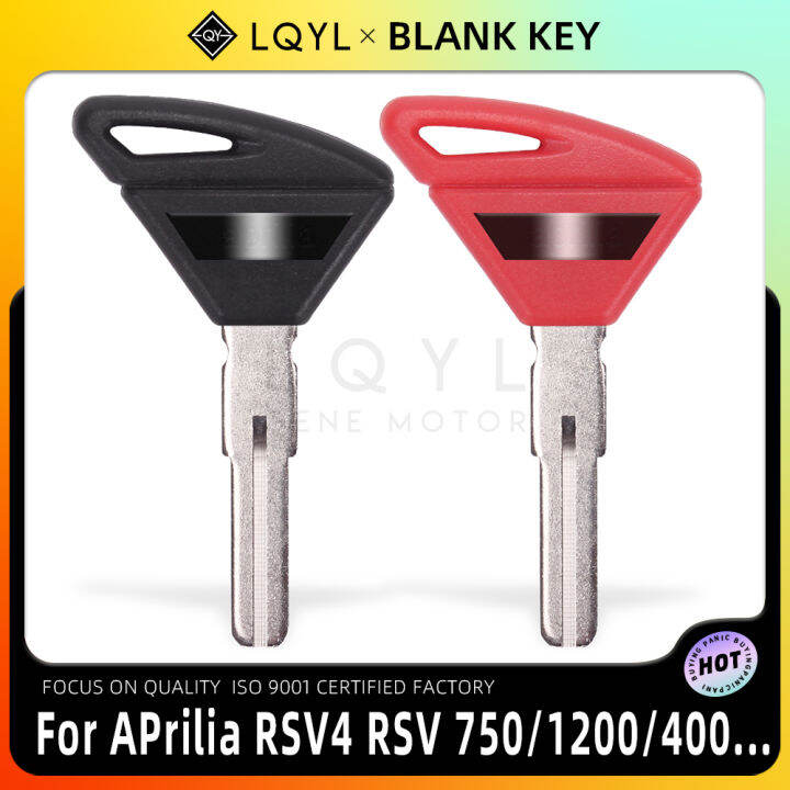 LQYL Blank Key Replace ut Keys For Aprilia RSV4 Tuono Dorsoduro RSV 750 1200 400 RST ETV 1000 ...