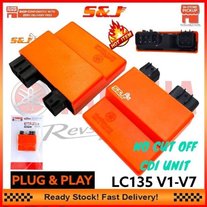 YAMAHA LC135 135LC V1 V2 V3 V4 V5 V6 V7 NO CUT OFF RACING CDI UNIT ASSY THAI CDI UNIT | Lazada