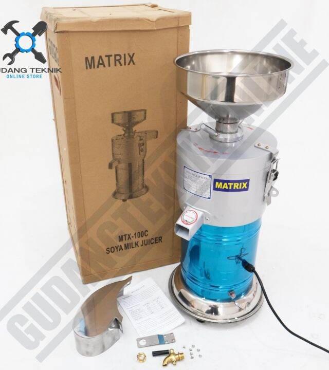 Mesin Giling Susu Kacang Kedelai MTX100C MATRIX / Soya Milk Grinder Matrix MTX 100A - Soyabean ...