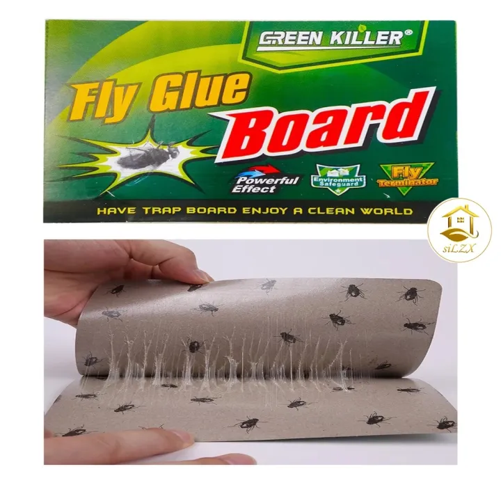 5pc Fly Catcher Glue Board Fly Trap Board Traps Fruit Flies Kitchen ...