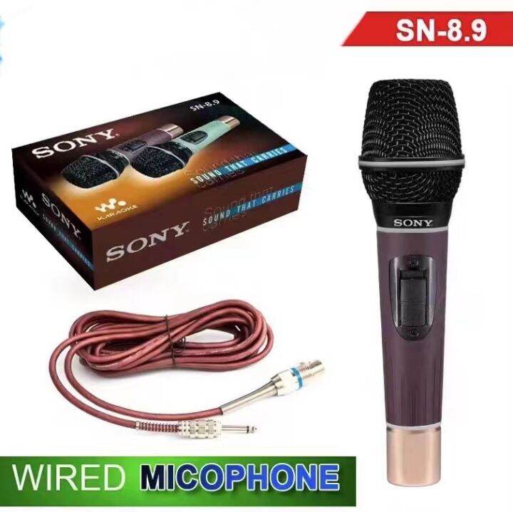 100% Original Jcam Heavy Duty Wired microphone for videoke SN-8.9 ...