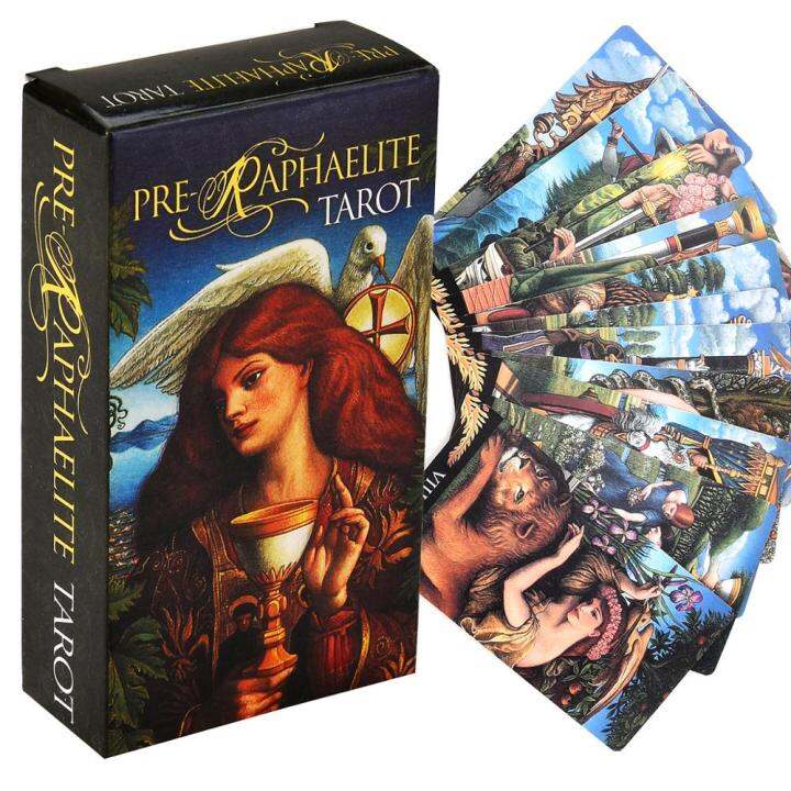Pre-Raphaelite Tarot Bright 78-Card Deck Which Will Bring Higher ...
