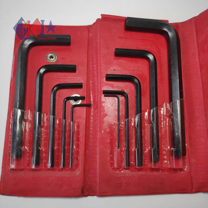 REMAX 10 PC Hex Key Set Cr-V Steel B20A | Lazada