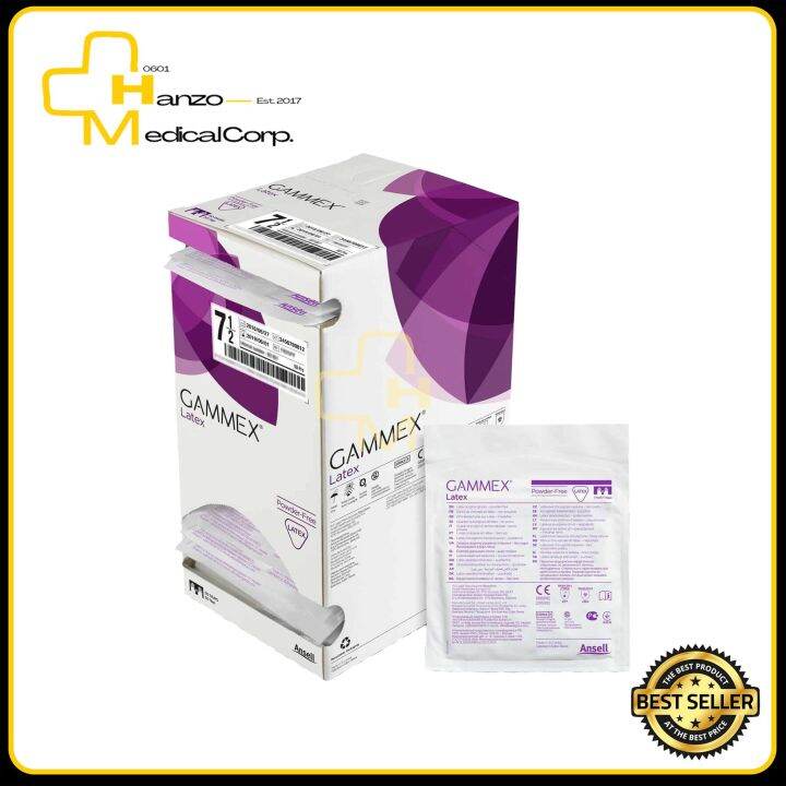 ANSELL GAMMEX GLOVES (6.0, 6.5, 7.0, 7.5, 8.0) | Lazada PH