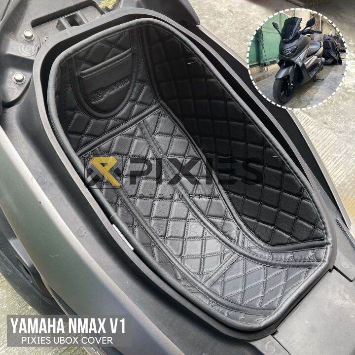 YAMAHA NMAX V1 PIXIES UBOX SEAT COMPARTMENT COVER | Lazada PH