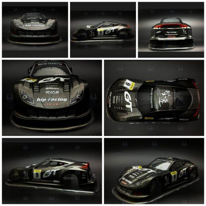 RC Body Shell 1:10 Honda GT Carbon Housing WING-2/HSP Remote Car Body ...