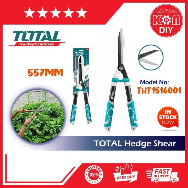 KNN-DIY TOTAL HEDGE SHEAR 557mm22" (THT1516001) / Gunting Pokok / Grass ...
