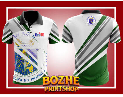 summer last DepEd Full Sublimation man Polo POLO shirt-3 | Lazada PH