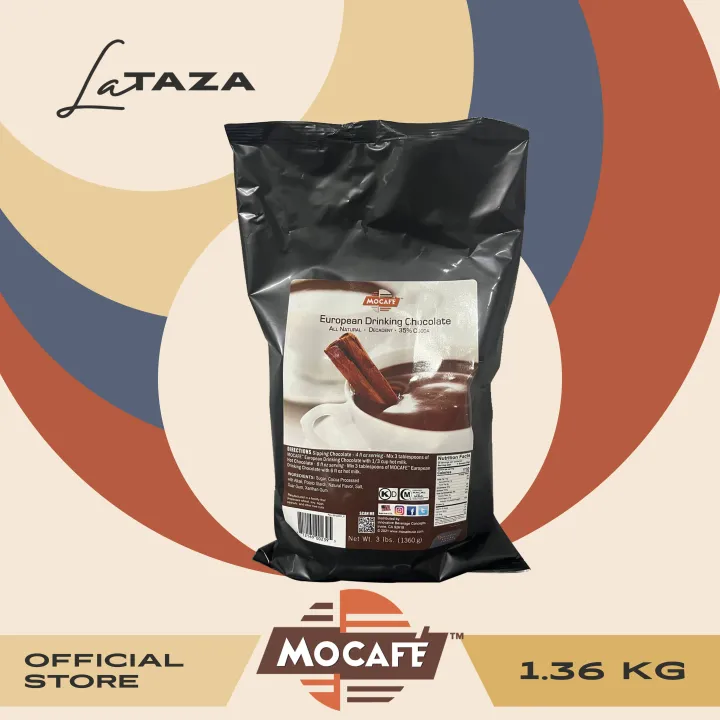 MOCAFE™ European Chocolate Drink Frappe Mix (1.36kg) | Lazada PH