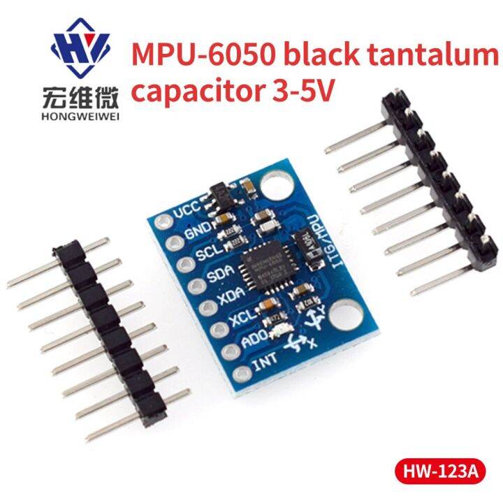 MPU6050 module built-in three-axis accelerometer GY-521 template for arduino diy sensor iic ...