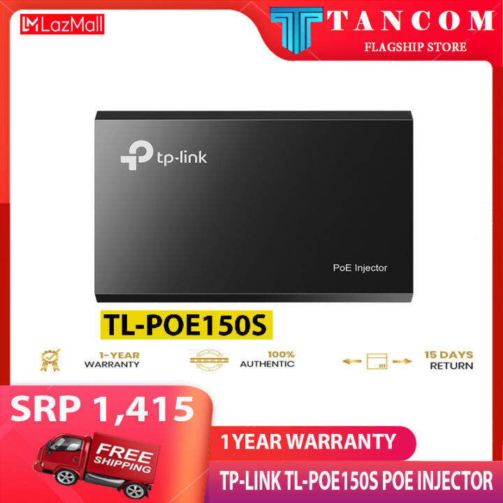 TANCOM TP-Link TL-POE150S PoE Injector | Lazada PH