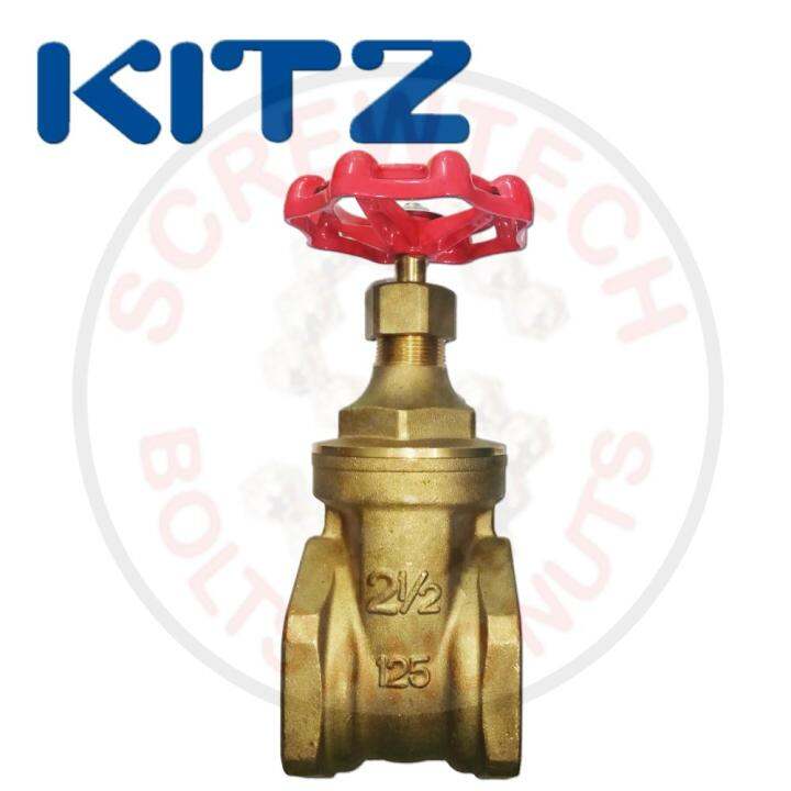 Kitz Brass Gate Valve 2- 1/2 Inch | Lazada PH