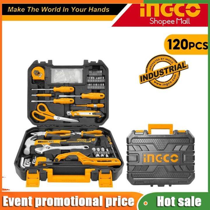 Ingco HKTHP21201 120pcs Hand Tool Case H | Lazada PH