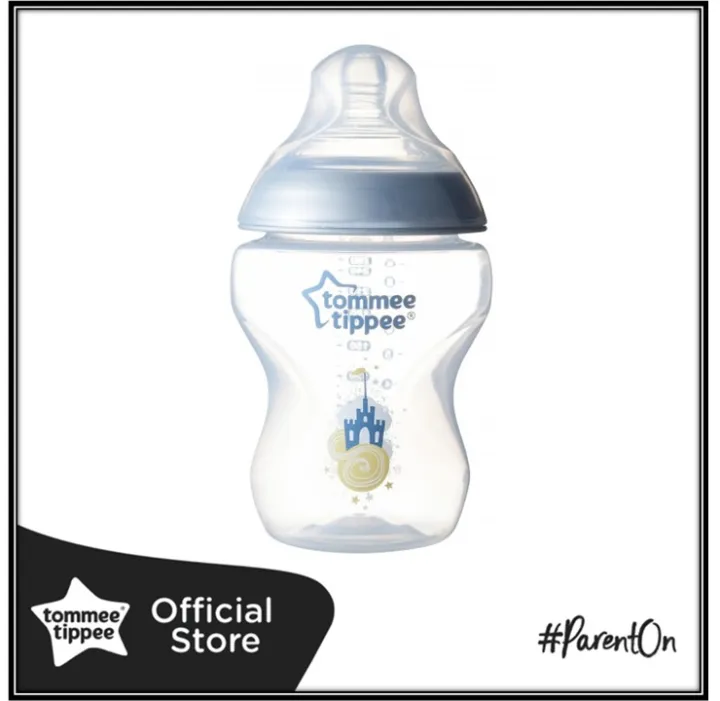 Tommee Tippee CTN 9oz/260ml Special Edition Bottle SS medium- Silver | Lazada PH