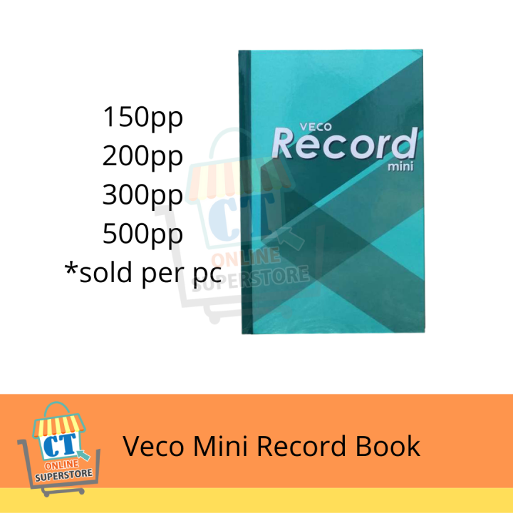 Veco Mini Record Book | Lazada PH