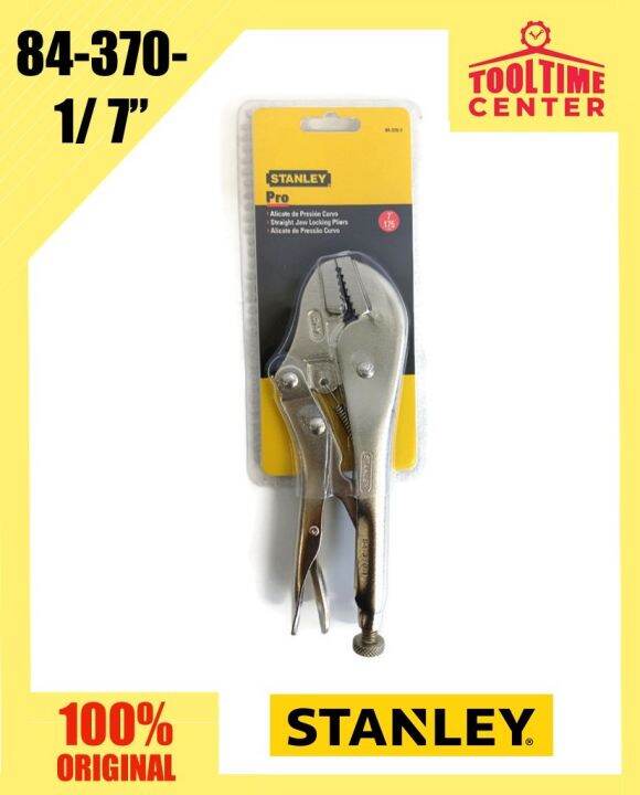 Stanley Straight Jaw Locking Plier 7" 84-370-1 | Lazada PH