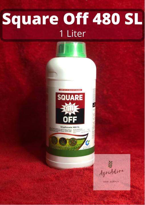 Square Off Glyphosate 480 SL Herbicide 1 liter (Sinochem) | Lazada PH