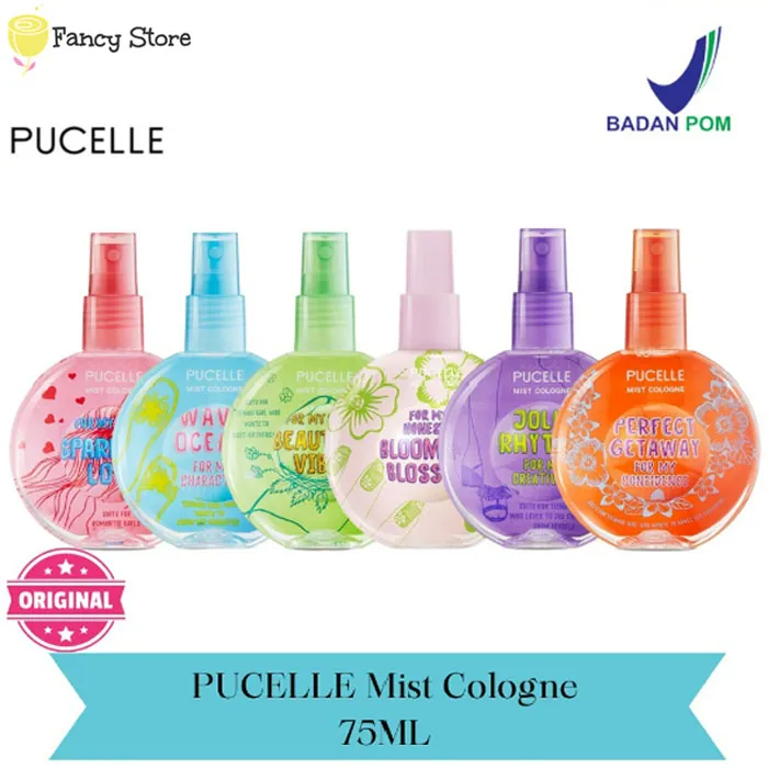 Pucelle Cologne Body Mist 75 SPARKLING LOVE | Lazada Indonesia