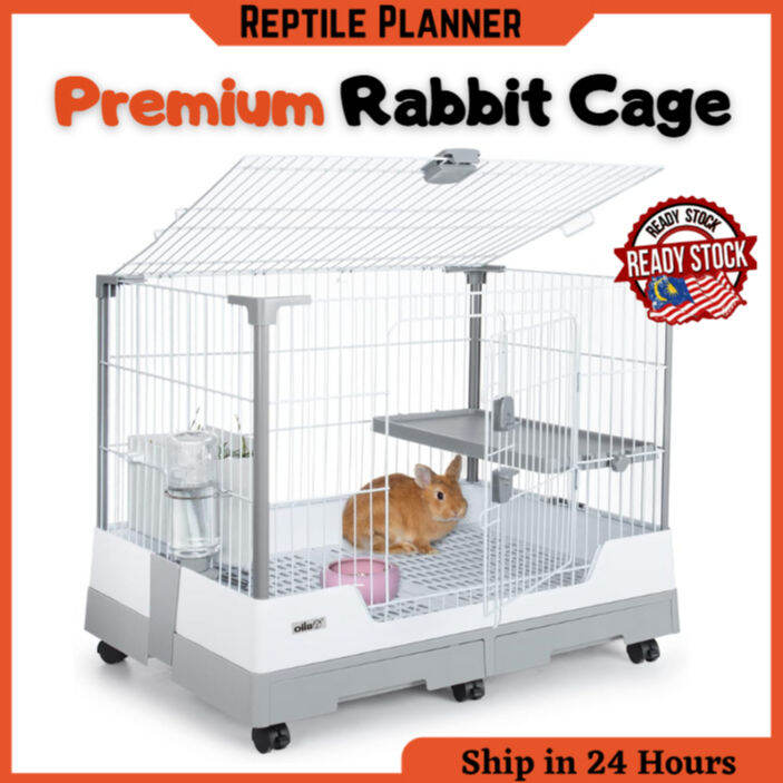 Premium Rabbit Cage Small Animal Hedgehog Guinea Pig House Chinchilla ...