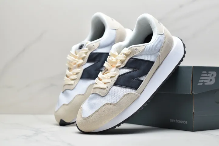 (สินค้าเฉพาะจุด) นิวบาลานซ์ NB237 รองเท้าวิ่งกีฬาย้อนยุคระบายอากาศผ้า ...