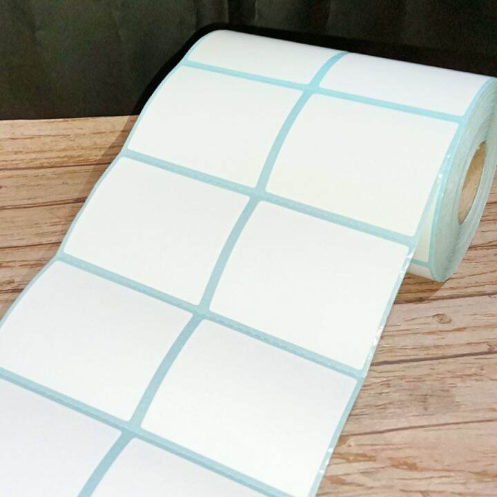 STIKER LABEL BARCODE 5X4 CM 50X40MM 5X4CM 2 line 3000 Pcs - 1 inch ...