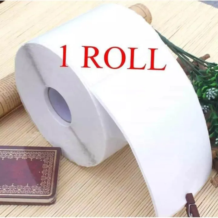 Thermal Sticker Roll A6 size (500 sheets plain) | Lazada PH