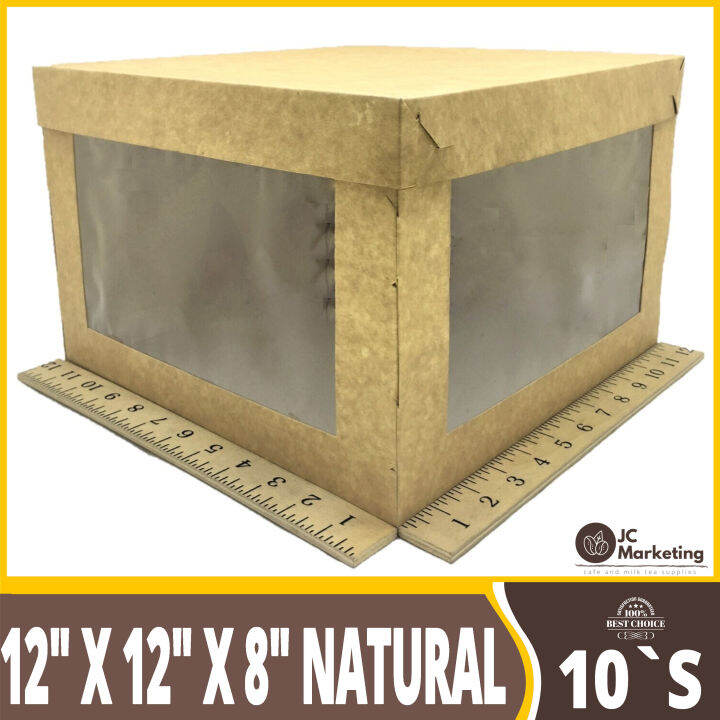 12" X 12" X 8" Natural l Packaging l Boxes | Lazada PH