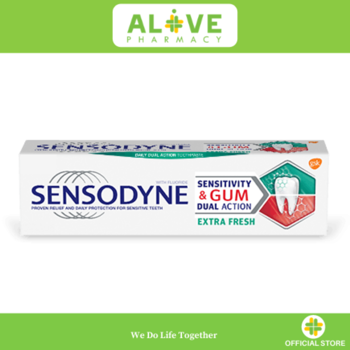 SENSODYNE Sensitive & Gum Extra Fresh Toothpaste 100g | Lazada