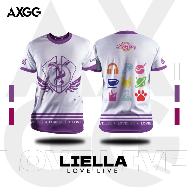 AXGG ' Love Live AS - Liella ' Shirt | Lazada PH
