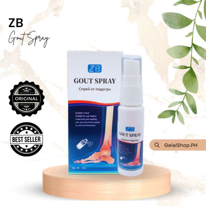 ZB Gout Spray HERBAL MEDICINE Gout Treatment Spray Joint, Bone, Pain ...
