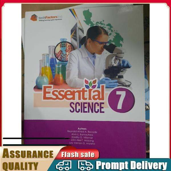 BOOKS Essential Science grade 7 8 9 10 Laboratory and Lecture | Lazada PH
