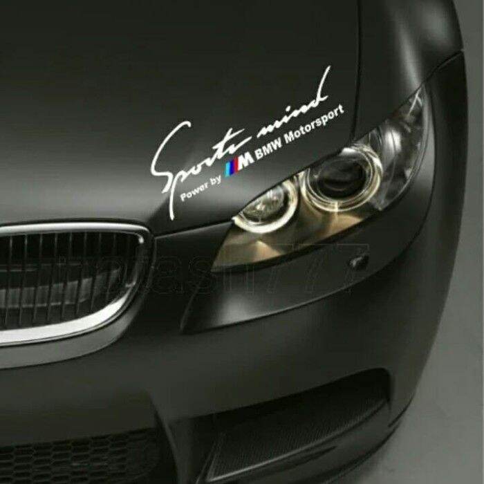 Stiker Mobil Bmw Motorsport Kap Mobil Sticker Mobil Bmw | Lazada Indonesia