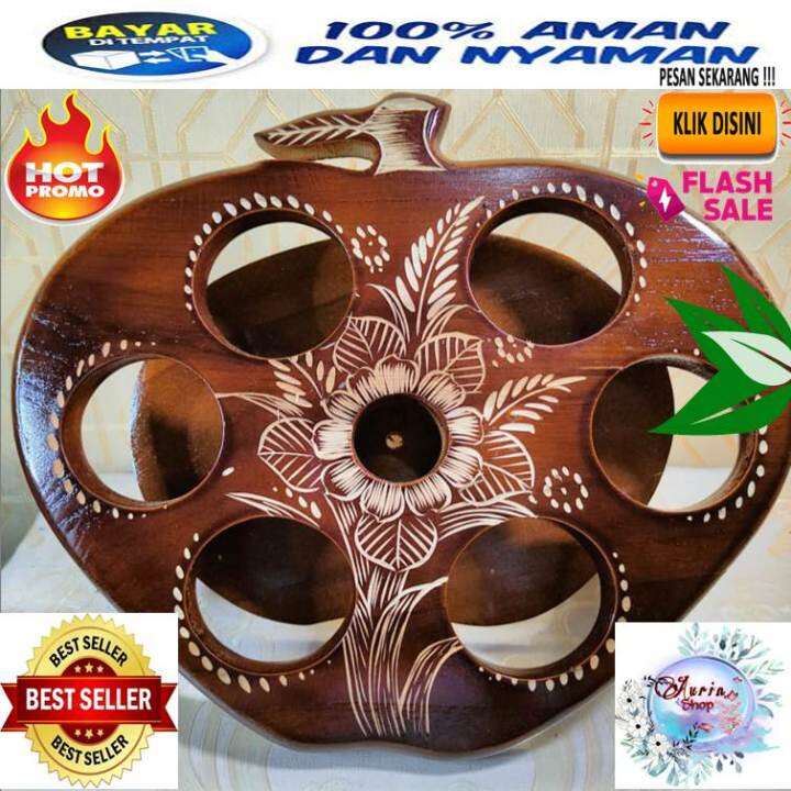 Tempat Aqua Gelas Air Mineral Bentuk Apel Kroak / Apple Isi 6 Natural ...