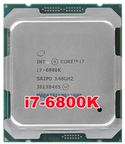 CORE i7 i7 6800K i7-6800K 3.40GHz 15M 6-Cores Socket2011-3 140W Desktop ...