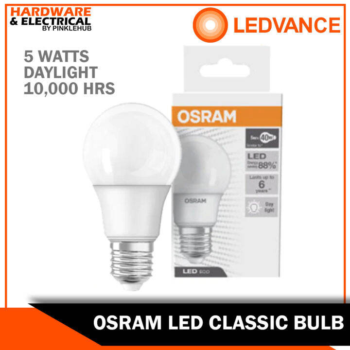 LEDVANCE OSRAM LED CLASSIC BULB | Lazada PH