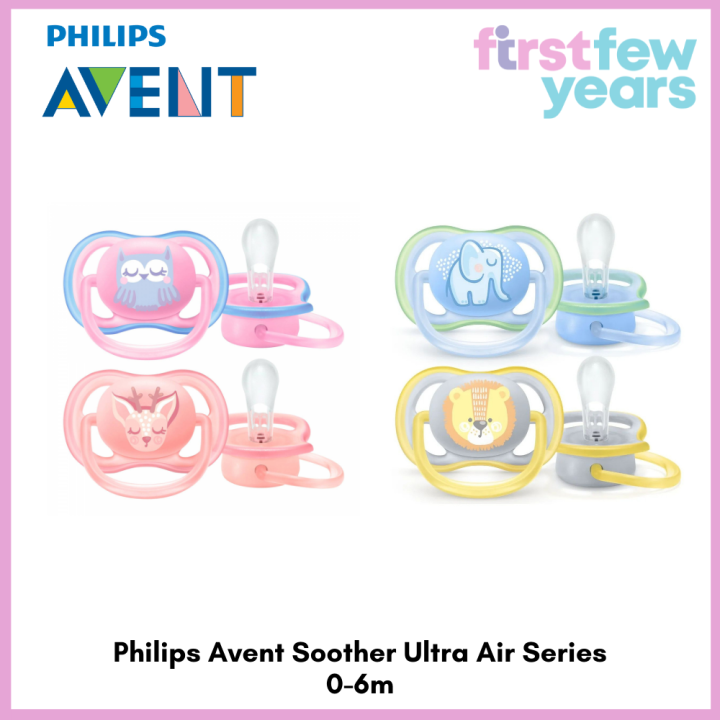 Philips Avent Soother Ultra Air Series 0-6m by First Few Years | Lazada