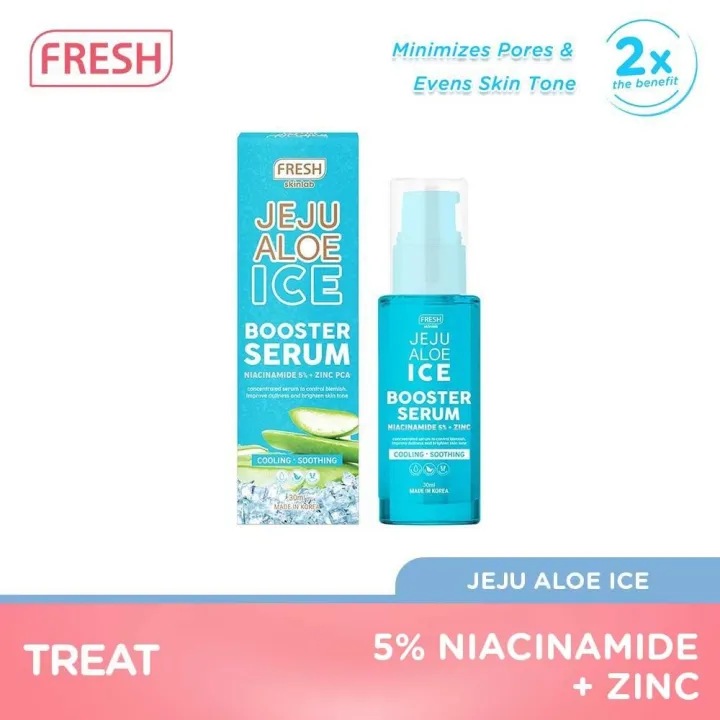 Fresh Skinlab Jeju Aloe Ice Booster Serum 30ml | Lazada PH
