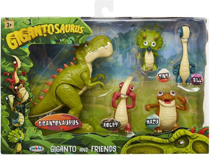 Gigantosaurus Figures Giganto & Friends Toy Action Figures, Includes ...