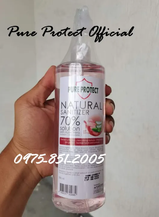 Pure Protect 500ml Trigger Spray Alcohol Hotspring Scent (Official ...