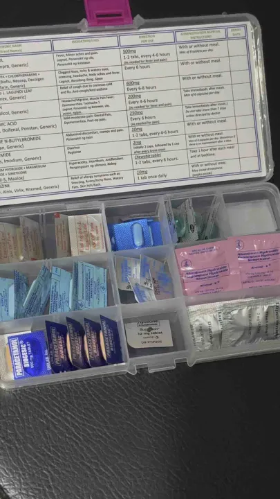 DAU MEDICINE KIT - STAYATHOME (SET B) #MedicineKit #FirstAid #Kit ...