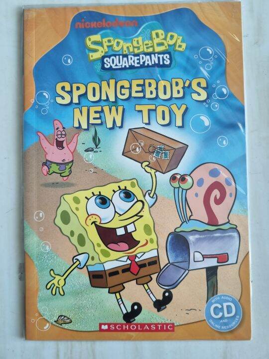 Spongebob Squarepants Spongebob's New Toy with audio CD Starter Level ...