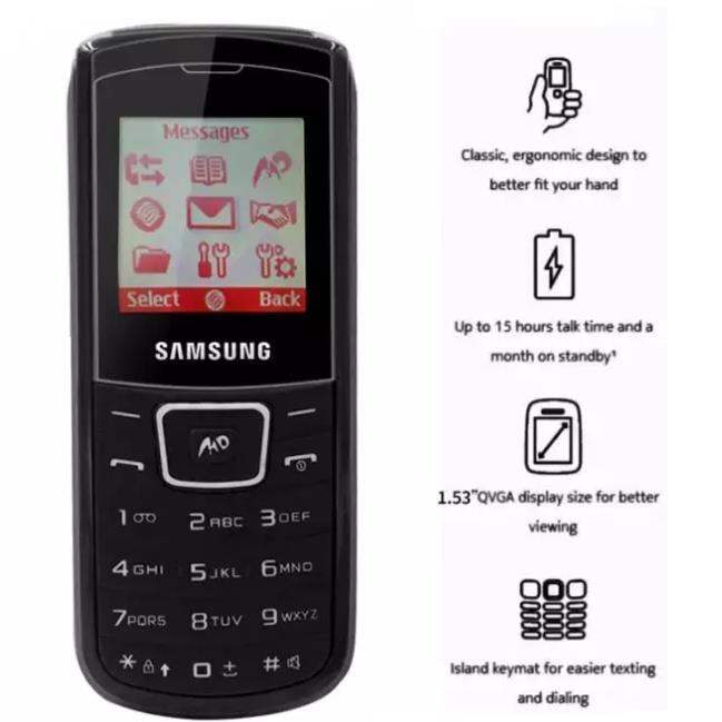 【COD】 Uogmall Keypad Samsung E1100 750mAh Battery Feature Phone Backup ...