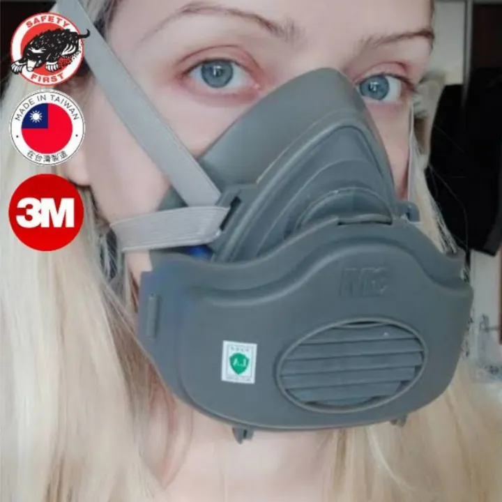 3M 3200 Respirator Gas Mask with KN95 filter | Lazada PH