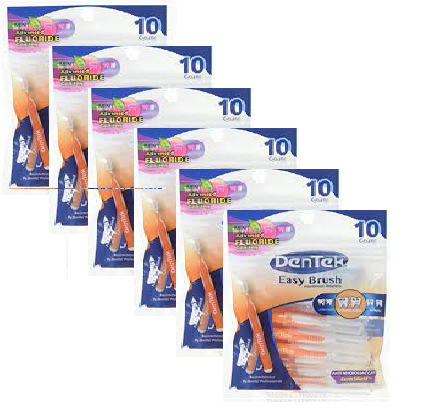 Fast Delivery US Brand DenTek Interdental Brushes 0.7mm (10 brushes) x ...