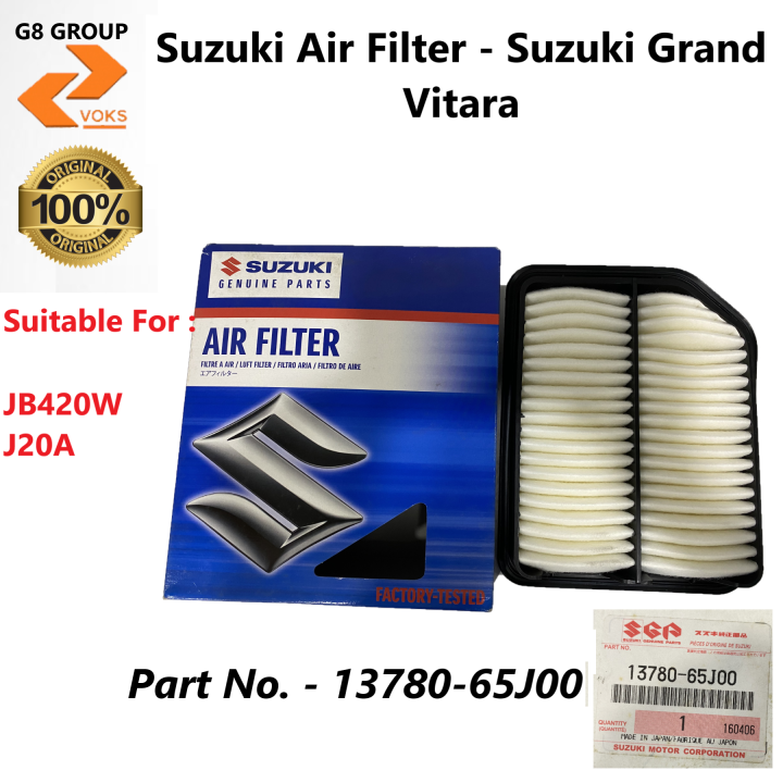 Suzuki Air Filter - Suzuki Grand Vitara ( 13780-65J00-000 ) | Lazada