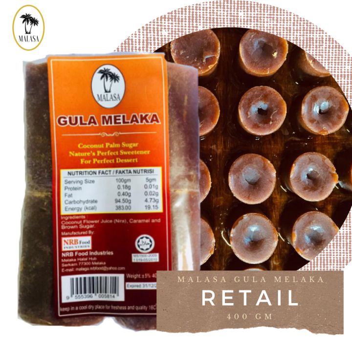 Gula Melaka Retail 400gm 🌴 😋 💃🏼 | Lazada